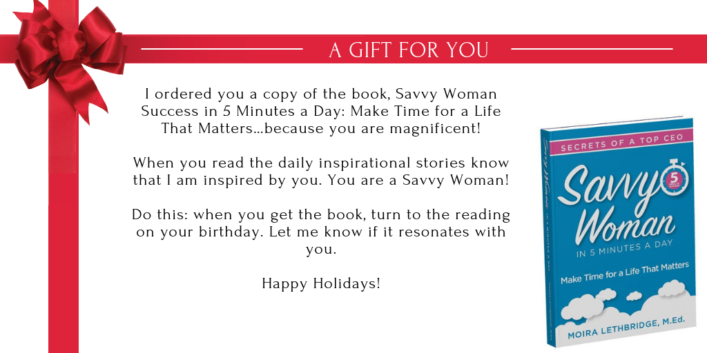 Do you have a Savvy Woman on your list? — Savvy Woman Success in 5 ...